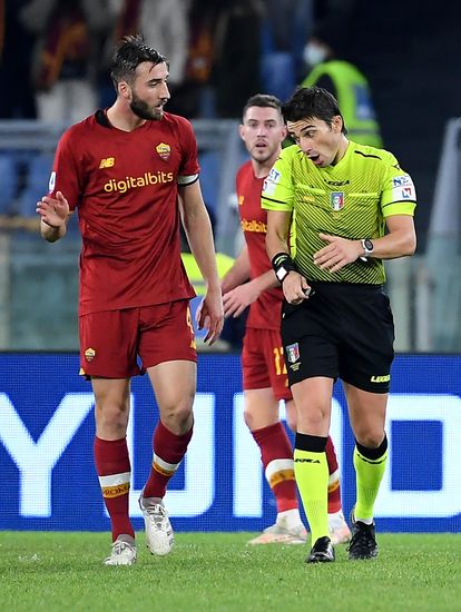 Italian Referee Alessandro Prontera Talks Romas Editorial Stock Photo ...
