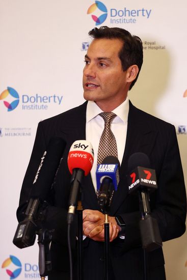 Moderna General Manager Australia New Zealand Editorial Stock Photo ...
