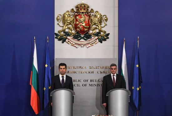 Bulgarias New Prime Minister Leader We Editorial Stock Photo - Stock ...