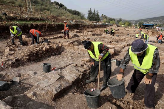 Staff Members Israel Antiquities Authority Iaa Editorial Stock Photo ...