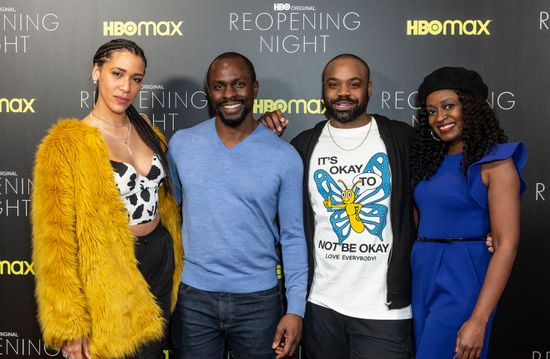 Sarin Monae West Gbenga Akinnagbe Brandon - Foto de stock de contenido ...