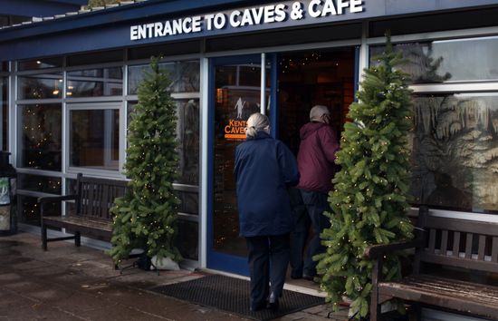 Entrance Kents Cavern Unesco Global Geopark Editorial Stock Photo ...
