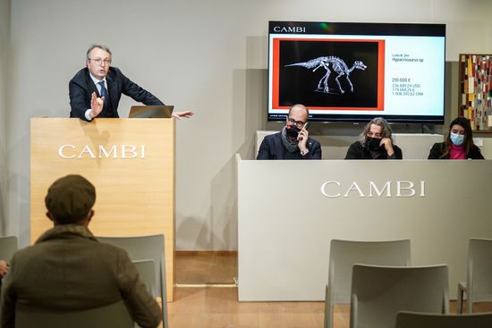 Matteo Cambi Owner Auction House Skeleton Editorial Stock Photo - Stock ...