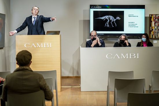 Matteo Cambi Owner Auction House Skeleton Editorial Stock Photo - Stock ...
