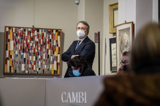 Matteo Cambi Owner Auction House Skeleton Editorial Stock Photo - Stock ...