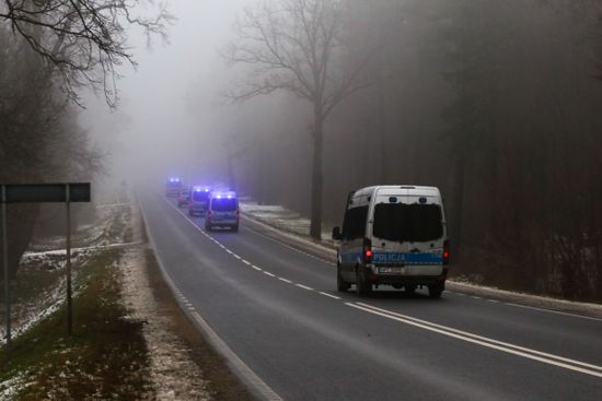 Police Cars Guard Guard Polish Belarusian Editorial Stock Photo - Stock ...
