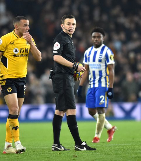 Referee Tony Harris Goon Has Technical Editorial Stock Photo - Stock ...
