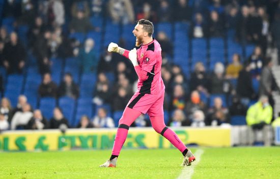 Goalkeeper Jose Sa Wolves Celebrates Their Editorial Stock Photo ...
