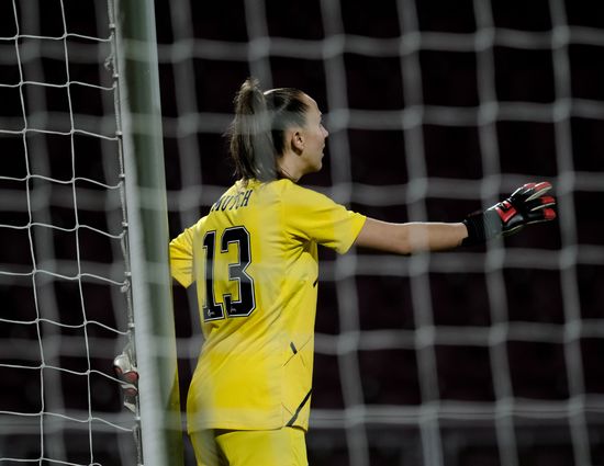Hibernian Goalkeeper Emily Mutch 13 During Editorial Stock Photo ...