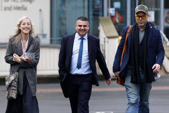 Lr Anna Redfern Neil Mcevoy Annas Editorial Stock Photo - Stock Image ...