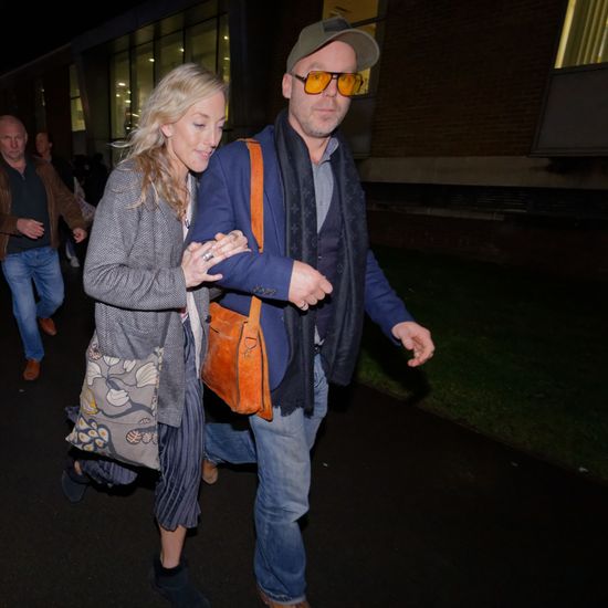 Lr Anna Redfern Her Brother Noah Editorial Stock Photo - Stock Image ...