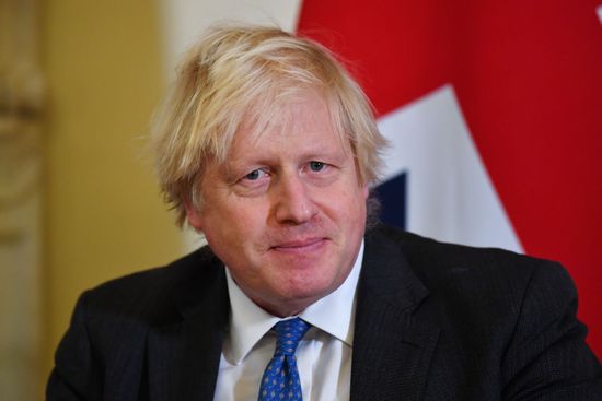 British Prime Minister Boris Johnson No10 Editorial Stock Photo - Stock ...