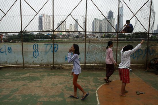 Childrens Seen Playing One Slum Area Editorial Stock Photo - Stock ...