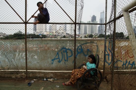 Childrens Seen Playing One Slum Area Editorial Stock Photo - Stock ...