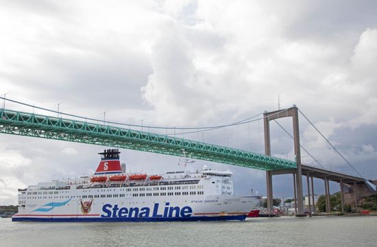 Stena Lines Ferry Stena Danica Gothenburg Editorial Stock Photo - Stock ...