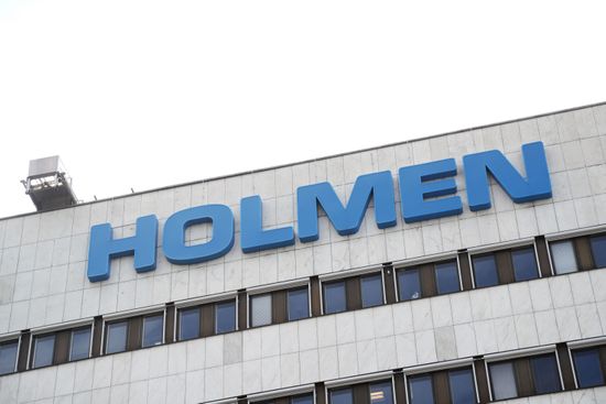 Head Office Subsidiary Holmen Paper Sweden Editorial Stock Photo ...