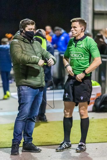 Todays Referee Gareth Newman Wired Indigo Editorial Stock Photo - Stock ...