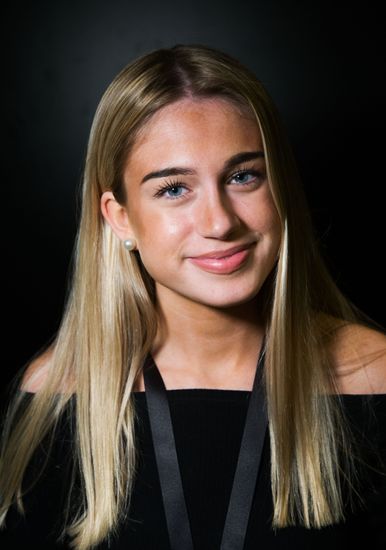 Youtuber Amanda Axelsson During Swedens First Editorial Stock Photo ...