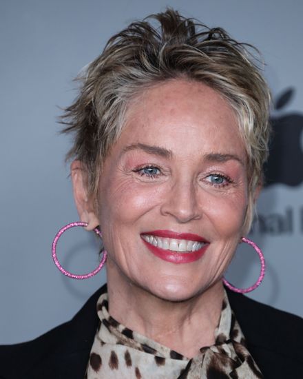 American Actress Sharon Stone Arrives Los Editorial Stock Photo - Stock ...