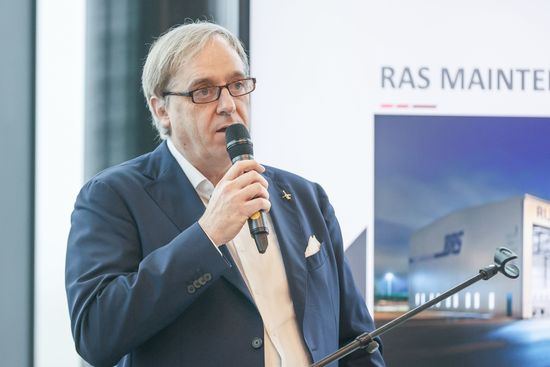 Asl Ceo Philippe Bodson Delivers Speech Editorial Stock Photo - Stock ...