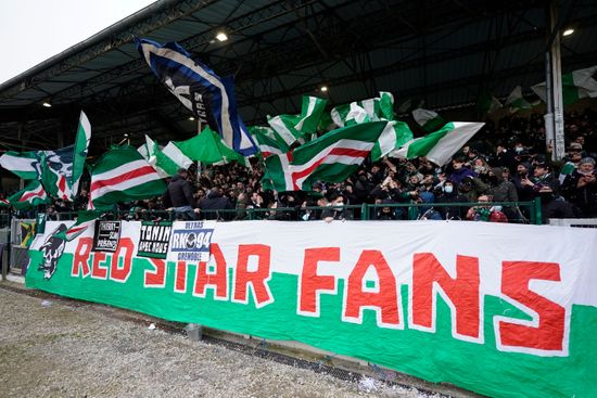 Red Star Fans Greet Arrival Their Editorial Stock Photo - Stock Image ...