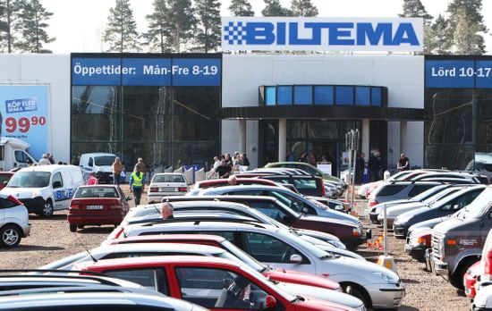 Opening New Biltema Store Biltema Swedish Editorial Stock Photo - Stock ...