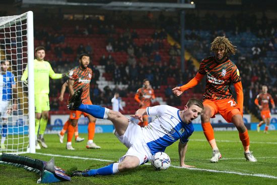 Blackburn Rovers Defender Scott Wharton 16 Editorial Stock Photo ...