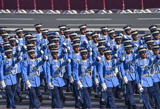 Members Qatari Armed Forces Take Part Editorial Stock Photo - Stock ...