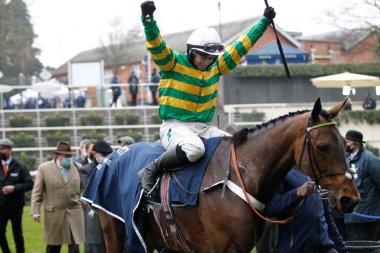 Champ Jonjo Oneill Win Howden Long Editorial Stock Photo - Stock Image ...
