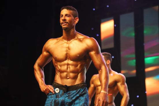 Palestinian Bodybuilders Take Part Palestine Championship Editorial ...