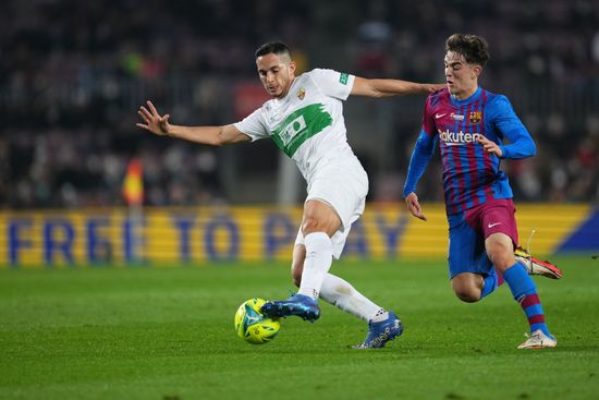 Ivan Marcone Elche Cf Pablo Martin Editorial Stock Photo - Stock Image ...