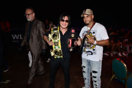 Professional Boxer Dat Nguyen C Attends Editorial Stock Photo - Stock ...