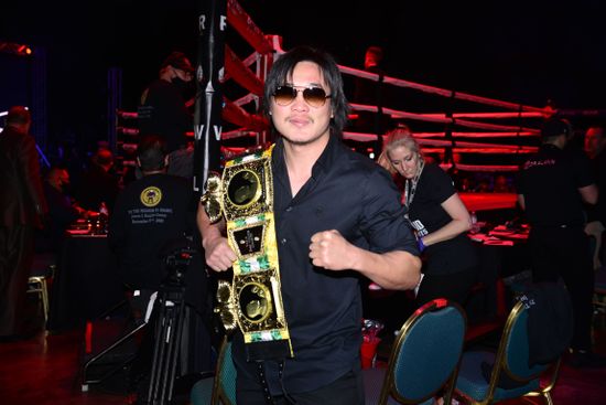 Professional Boxer Dat Nguyen C Attends Editorial Stock Photo - Stock ...