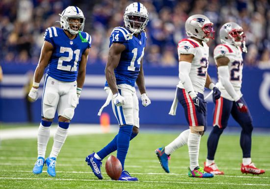 Indianapolis Colts Wide Receiver Zach Pascal Editorial Stock Photo ...