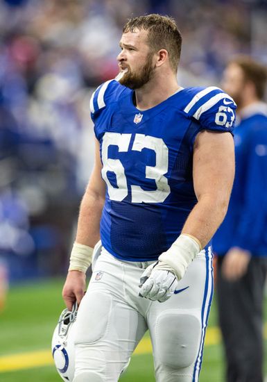 Indianapolis Colts Offensive Lineman Danny Pinter Editorial Stock Photo ...