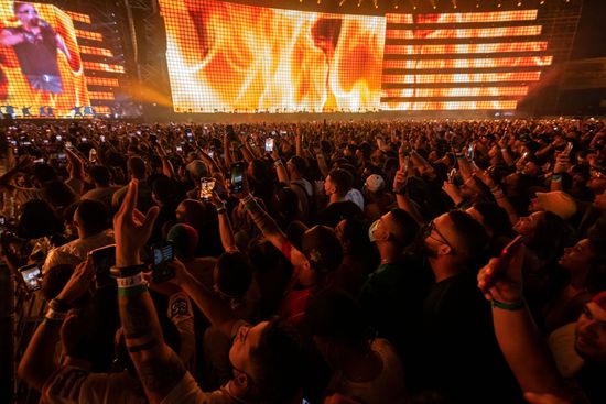 Bad Bunny Concert Hiram Bithorn Stadium Editorial Stock Photo - Stock ...