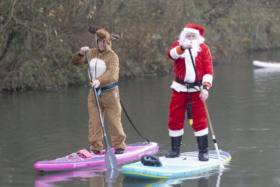 Members Sup Buddies West Berkshire Take Editorial Stock Photo - Stock Image | Shutterstock