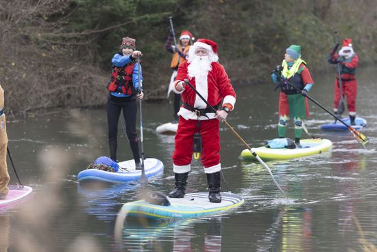 Members Sup Buddies West Berkshire Take Editorial Stock Photo - Stock Image | Shutterstock