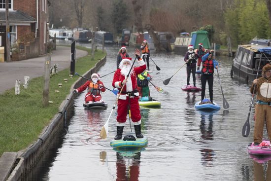 Members Sup Buddies West Berkshire Take Editorial Stock Photo - Stock Image | Shutterstock