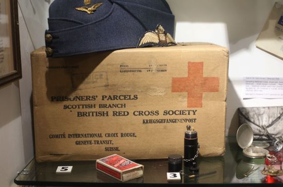 Wwii Red Cross Parcel German Held Editorial Stock Photo - Stock Image ...