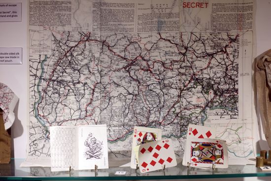 Wwii Escape Route Map Issued Raf : photos éditoriales de stock – Images ...