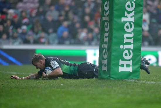 John Porch Connacht Rugby Scores Try Editorial Stock Photo - Stock ...