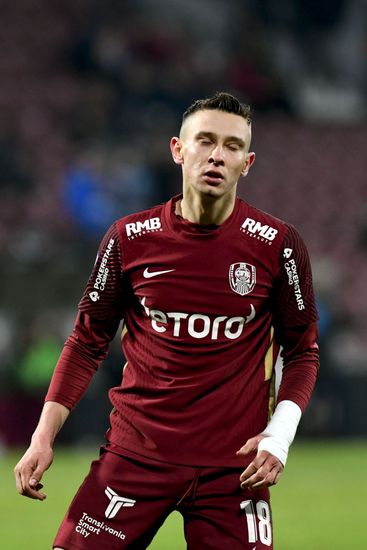 Portrait Cfr Cluj Midfielder Valentin Costache Editorial Stock Photo ...