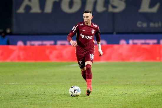 Valentin Costache Action During Game Cfr Editorial Stock Photo - Stock ...