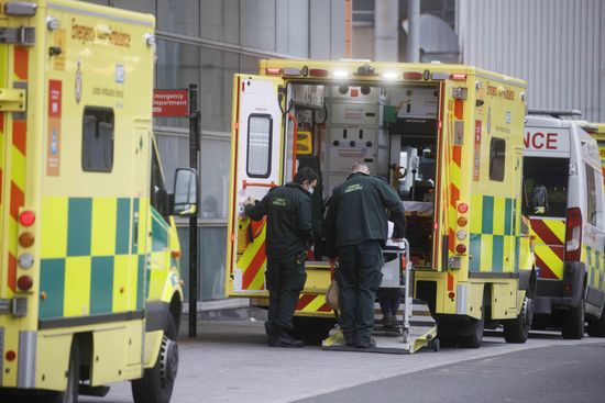Steady Stream Patients Arriving Royal London Editorial Stock Photo ...