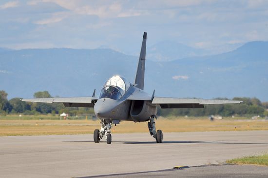 Alenia Aermacchi T346a Experimental Flight Department Editorial Stock ...