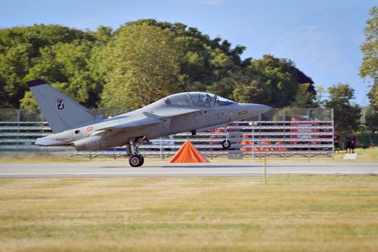 Alenia Aermacchi T346a Experimental Flight Department Editorial Stock ...
