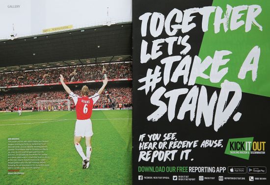 Efl Kick Out Campaign Advertisement Editorial Stock Photo - Stock Image ...