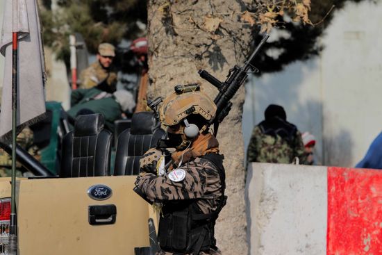 Taliban Patrol During Protest By Afghans Editorial Stock Photo - Stock ...