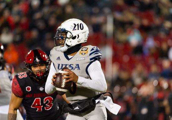 Utsa Roadrunners Quarterback Frank Harris 0 Editorial Stock Photo ...